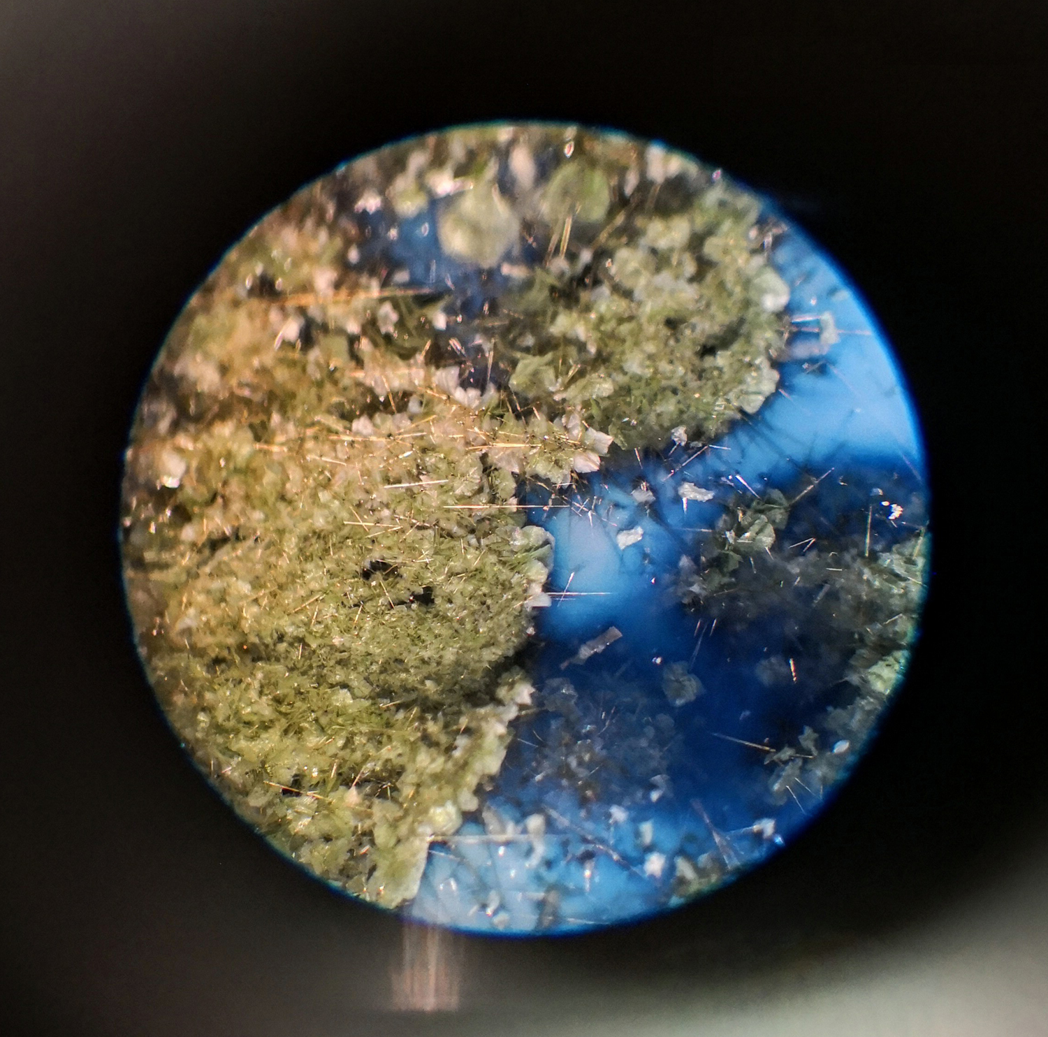 Glazes under microscope – Stoneware Ceramics